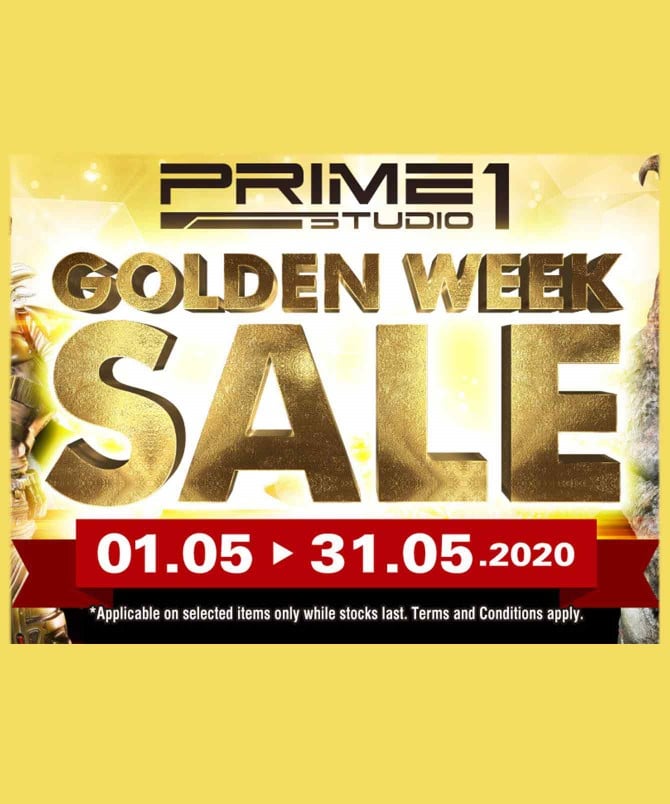 2020 GOLDEN WEEK SALE!