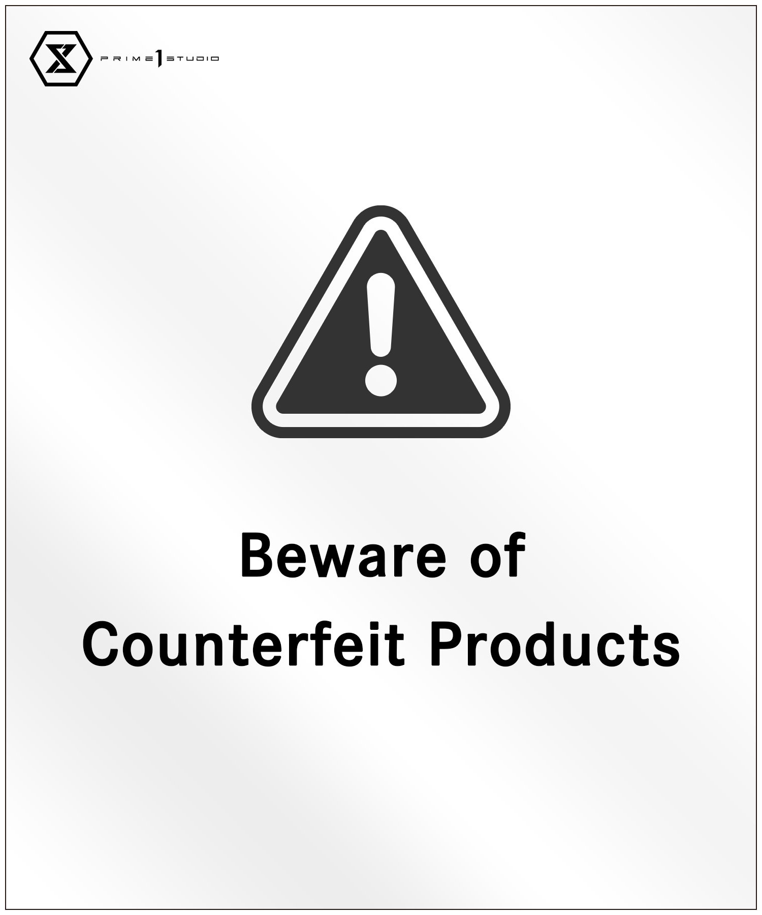 Beware of Counterfeit Products