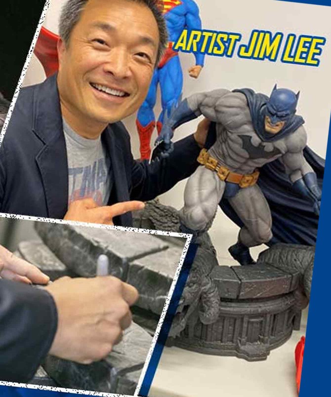 Lottery Sale of Statues Signed by Jim Lee is OPEN!
