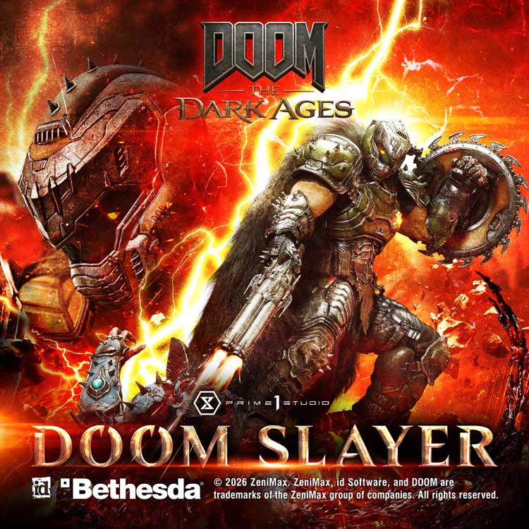 Ultimate Premium Masterline DOOM: The Dark Ages Doom Slayer | STATUE ...