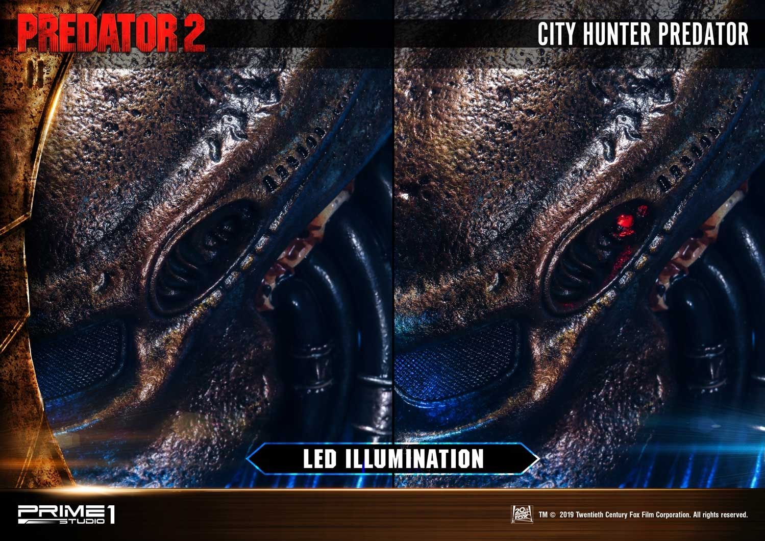 3D Wall Art Predator 2 (Film) City Hunter Predator | | Prime 1 Studio