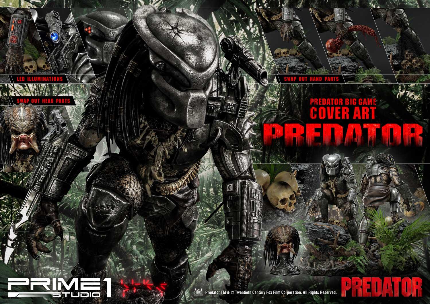 Premium Masterline Predator (Comics) Big Game Cover Art Predator ...