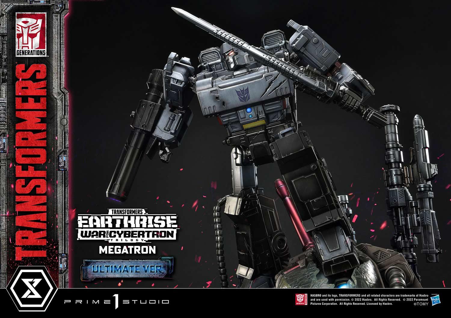 Premium Masterline Transformers: War For Cybertron Megatron Ultimate ...
