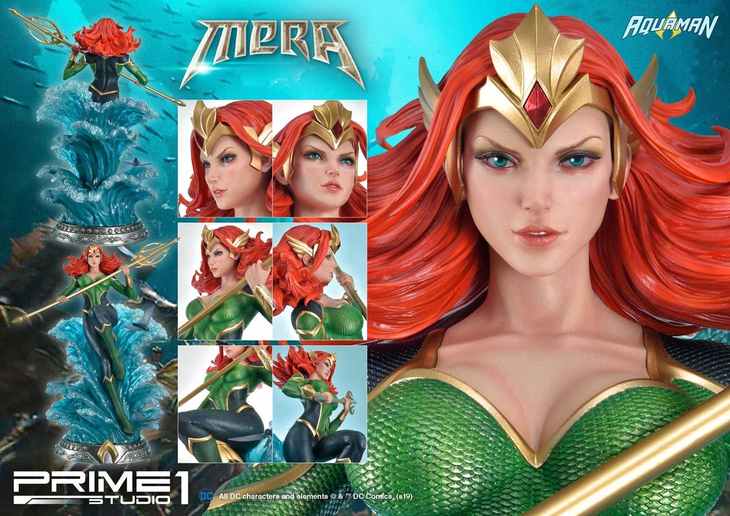Museum Masterline Aquaman (Comics) Mera | | Prime 1 Studio