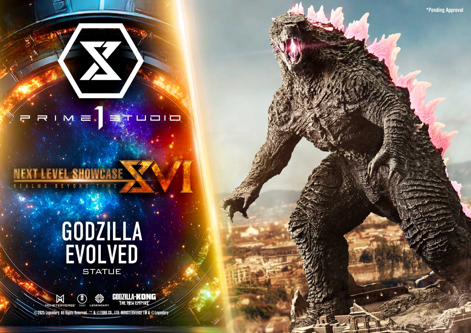 Godzilla x Kong: The New Empire (Film) Godzilla Evolved | | Prime 1 Studio