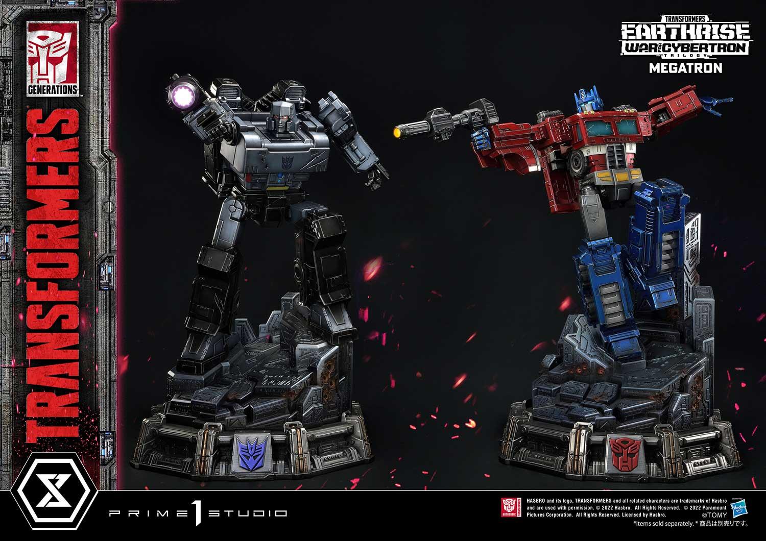 Premium Masterline Transformers: War For Cybertron Megatron | | Prime 1 ...