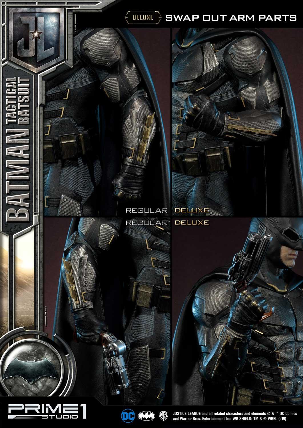 Museum Masterline Justice League (Film) Batman Tactical Batsuit DX ...