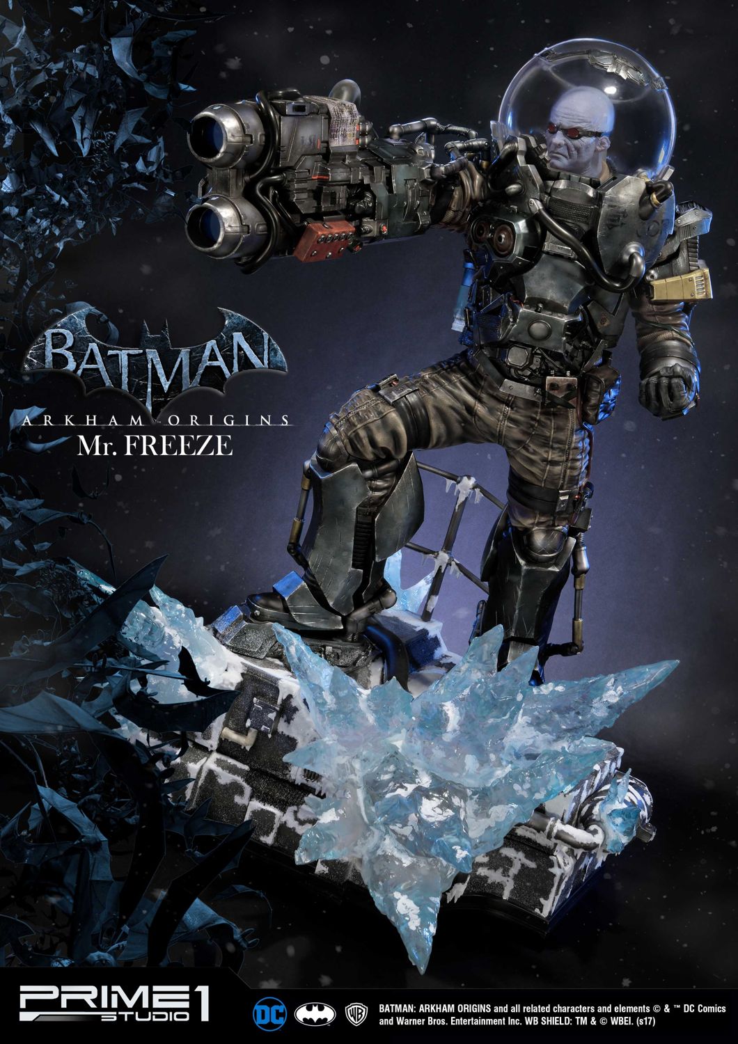 Batman Arkham Origins Mr Freeze Gun