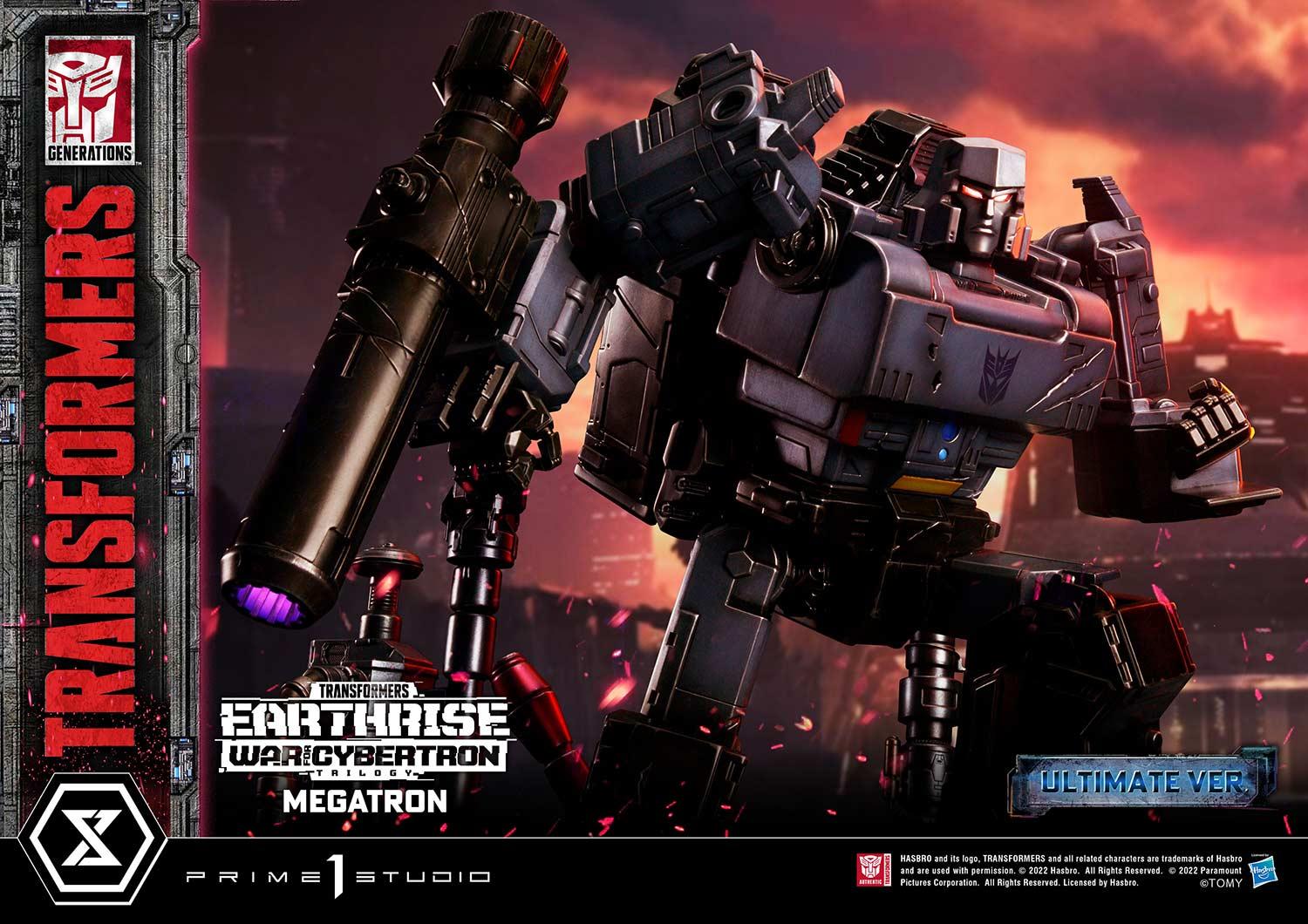 Premium Masterline Transformers: War For Cybertron Megatron Ultimate ...