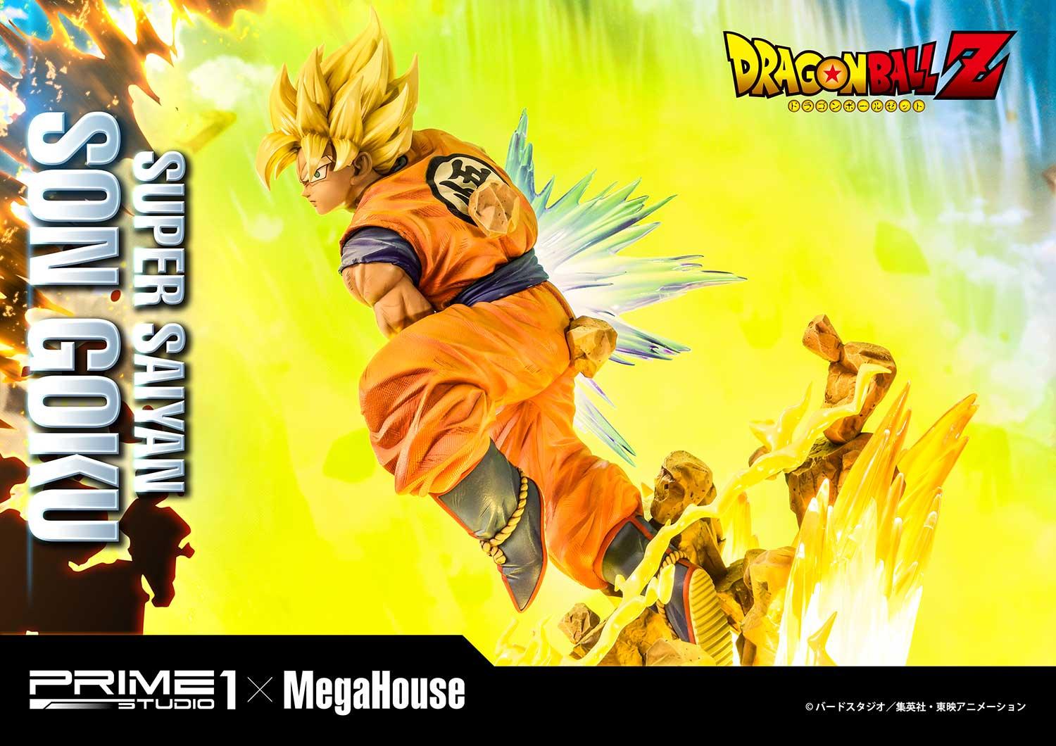Mega Premium Masterline Dragon Ball Z Super Saiyan Son Goku | | Prime 1 ...