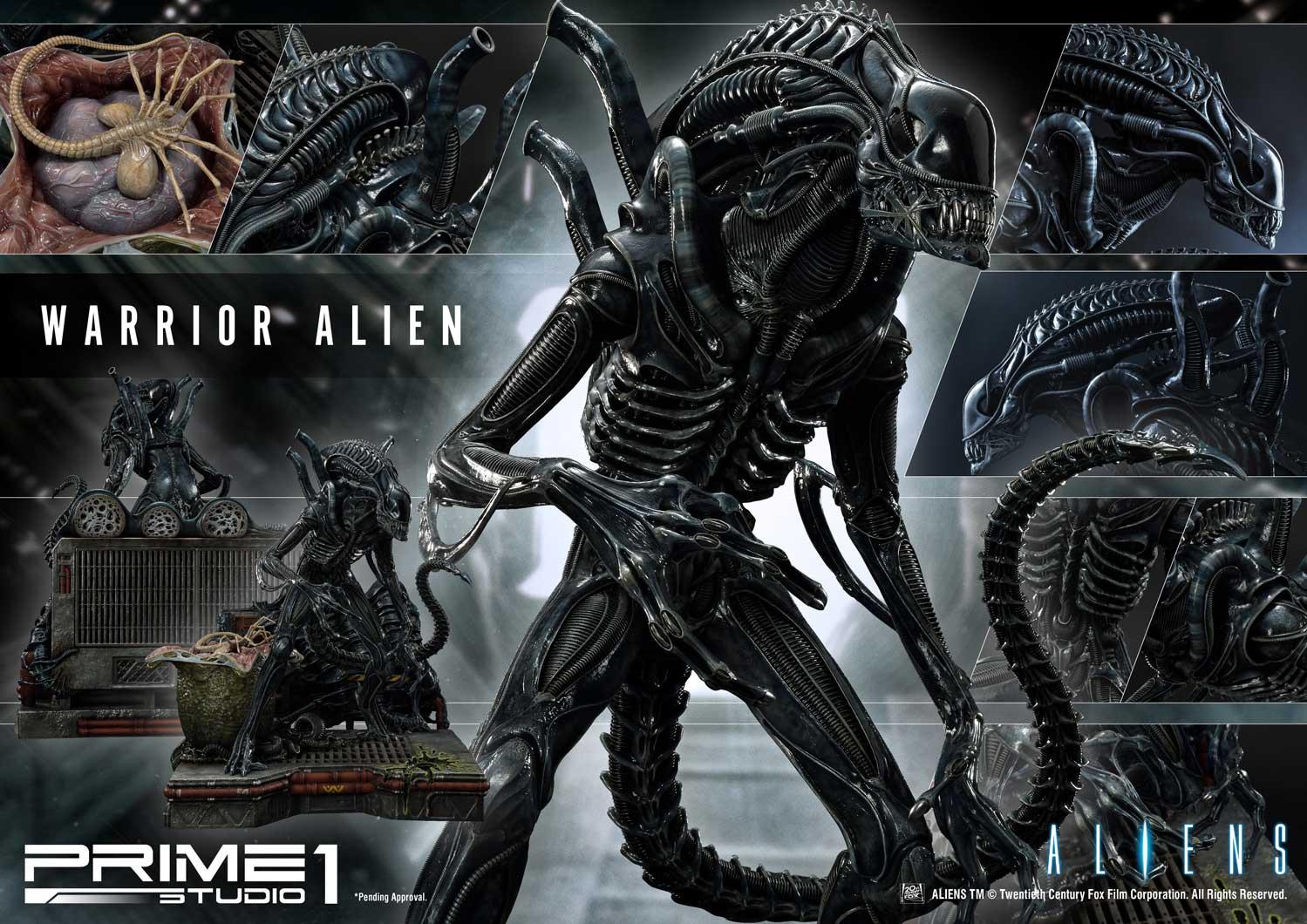 Premium Masterline Aliens (Comics) Warrior Alien | | Prime 1 Studio