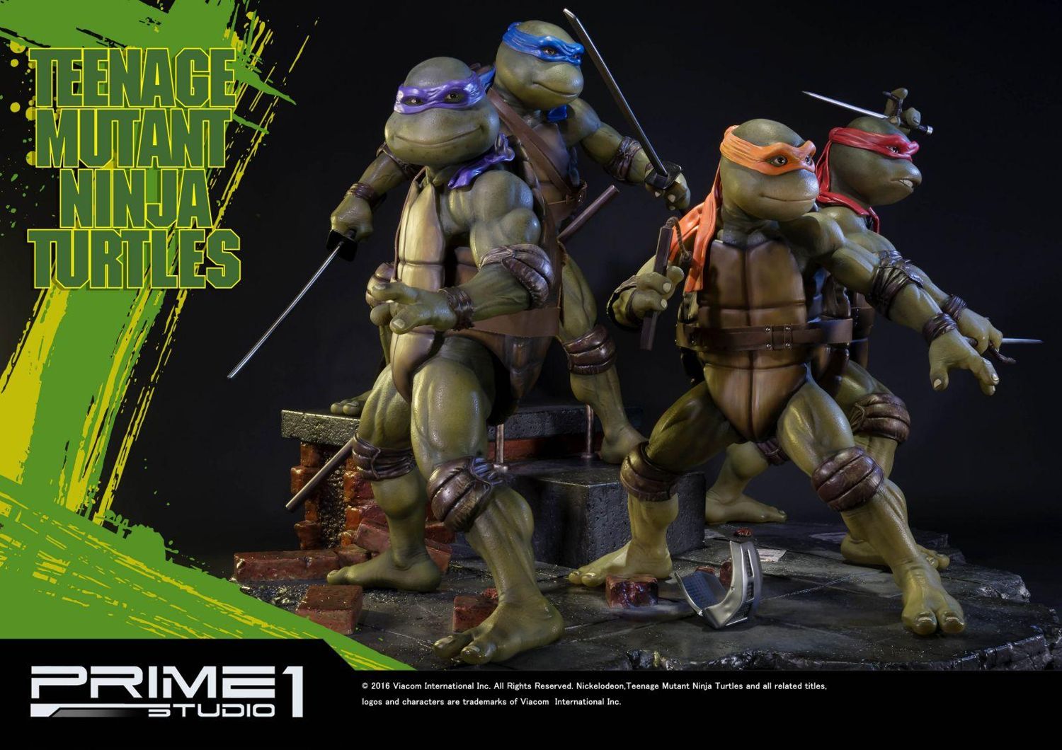 Classic(1990) Turtles | Statue | Prime 1 Studio