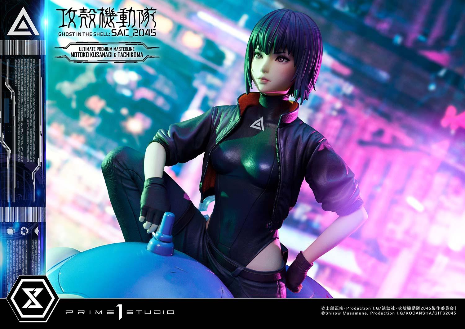 Ultimate Premium Masterline Ghost in the Shell: SAC_2045 Motoko Kusanagi & Tachikoma Bonus ...