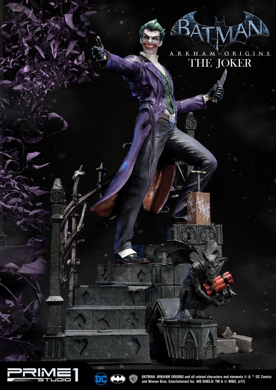 Museum Masterline Batman: Arkham Origins The Joker | | Prime 1 Studio