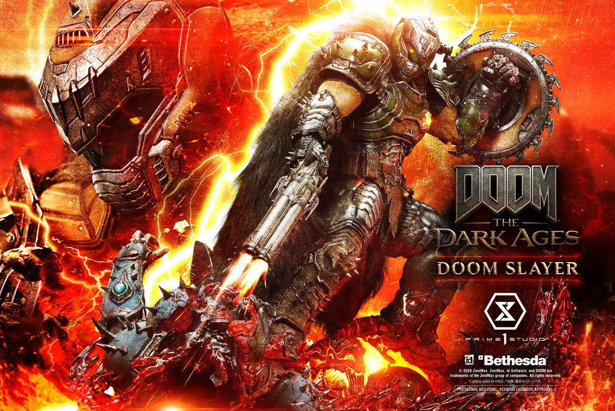 Ultimate Premium Masterline DOOM: The Dark Ages Doom Slayer | STATUE ...