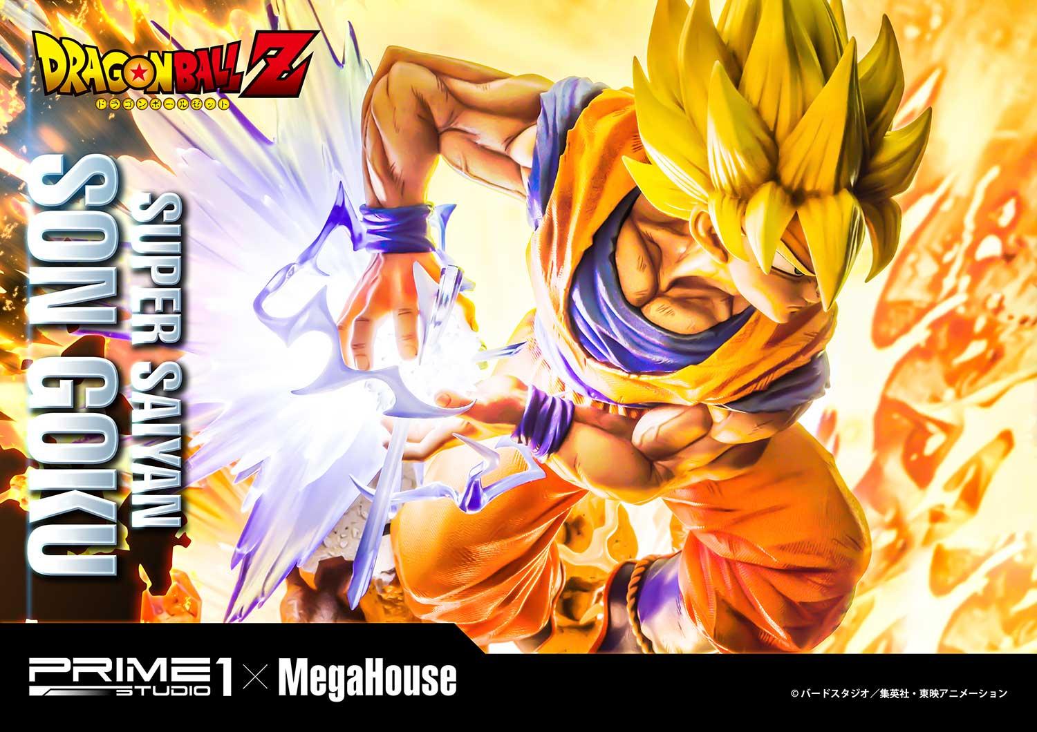 Mega Premium Masterline Dragon Ball Z Super Saiyan Son Goku | | Prime 1 ...