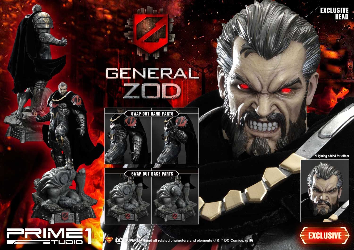 Museum Masterline Superman (Comics) General Zod EX Version | | Prime 1 ...