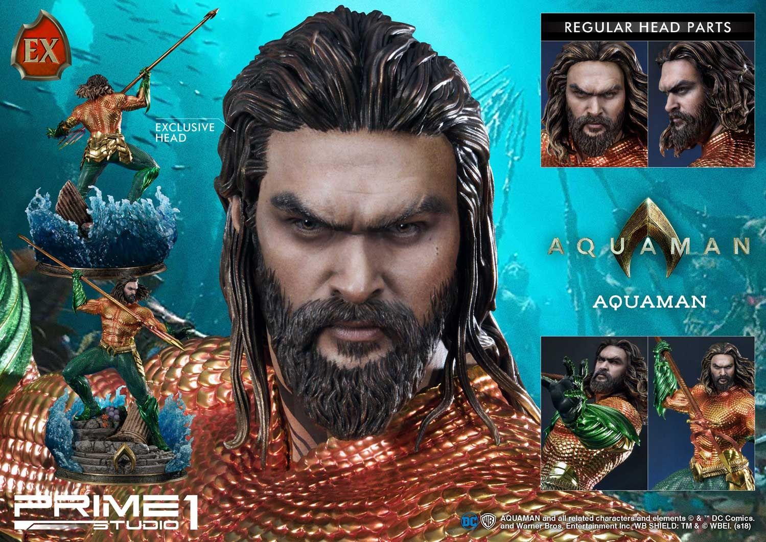 Museum Masterline Aquaman (Film) Aquaman EX Version | | Prime 1 Studio