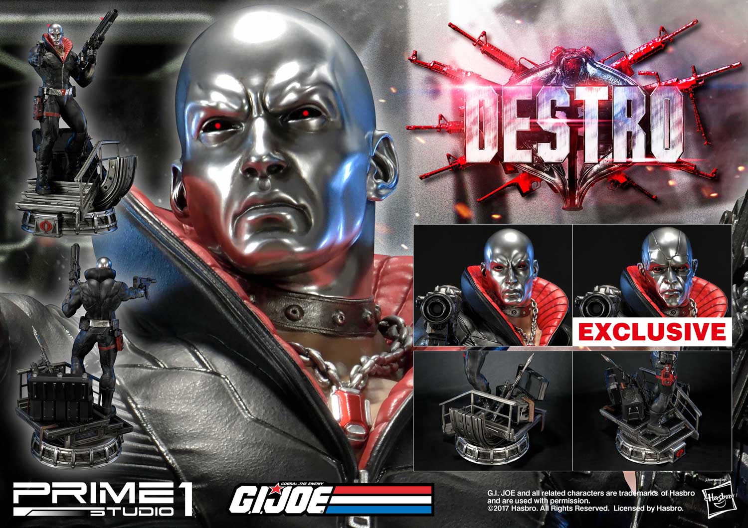 Premium Masterline G.I. Joe Destro EX Version | | Prime 1 Studio