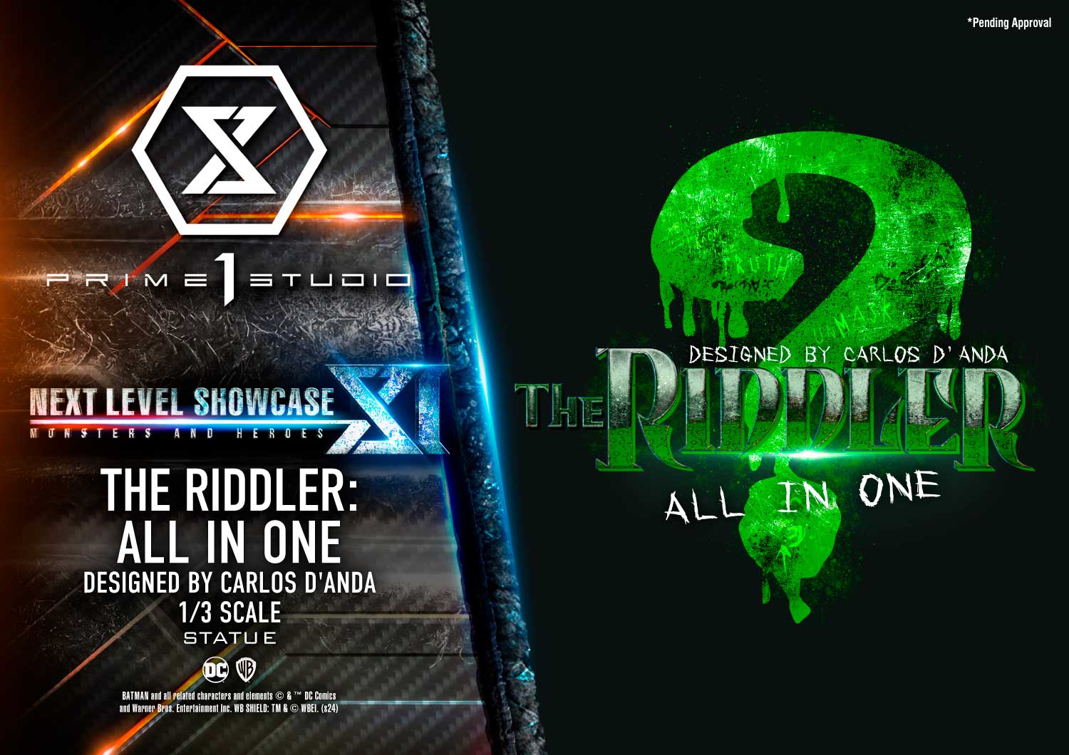 Batman (Comics) The Riddler: All In One | | Prime 1 Studio