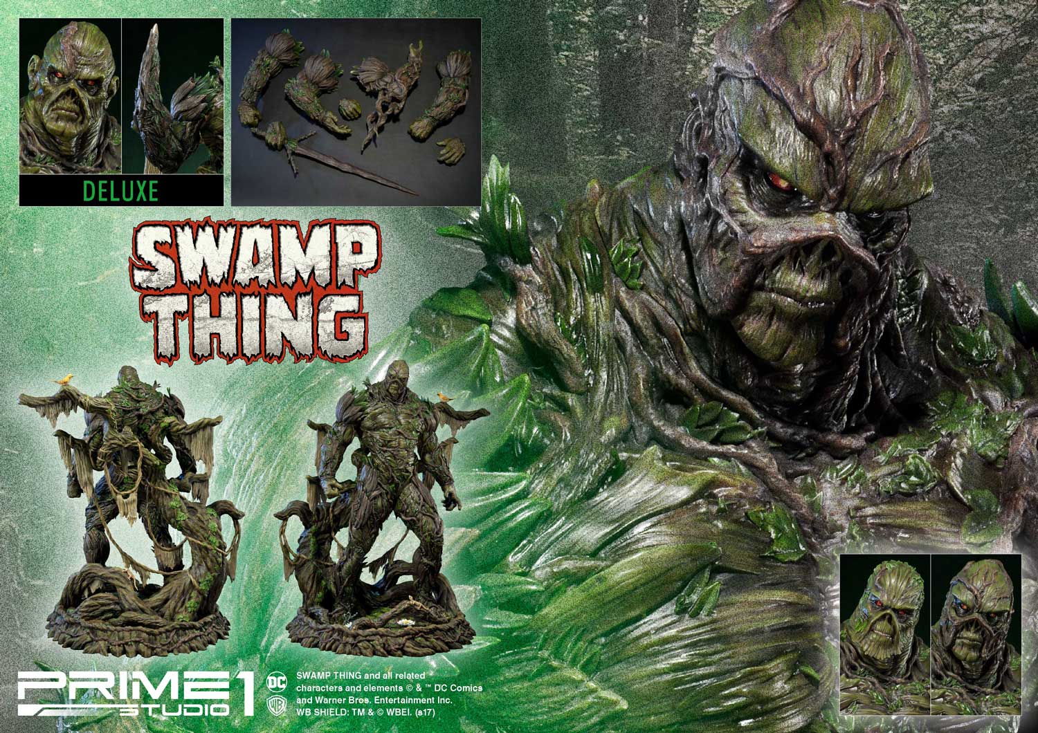 Museum Masterline SWAMP THING Swamp Thing DX Version | | Prime 1 Studio