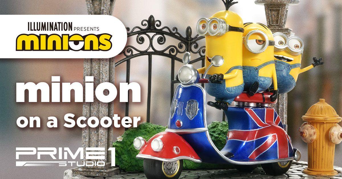 Prime Collectible Figures Minion Scooter | | Prime 1 Studio