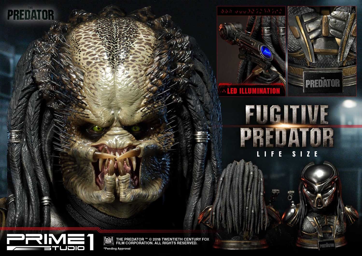 Life Size The Predator (Film) Fugitive Predator | | Prime 1 Studio