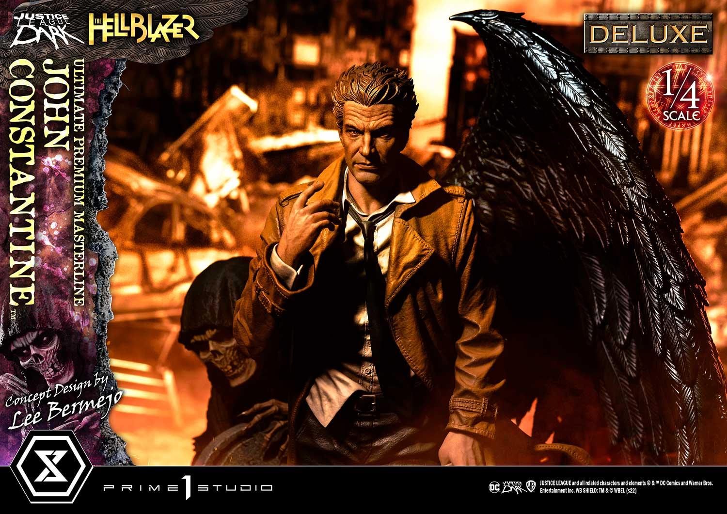 Ultimate Premium Masterline Hell Blazer (Comics) JOHN CONSTANTINE (Concept Design by Lee Bermejo ...