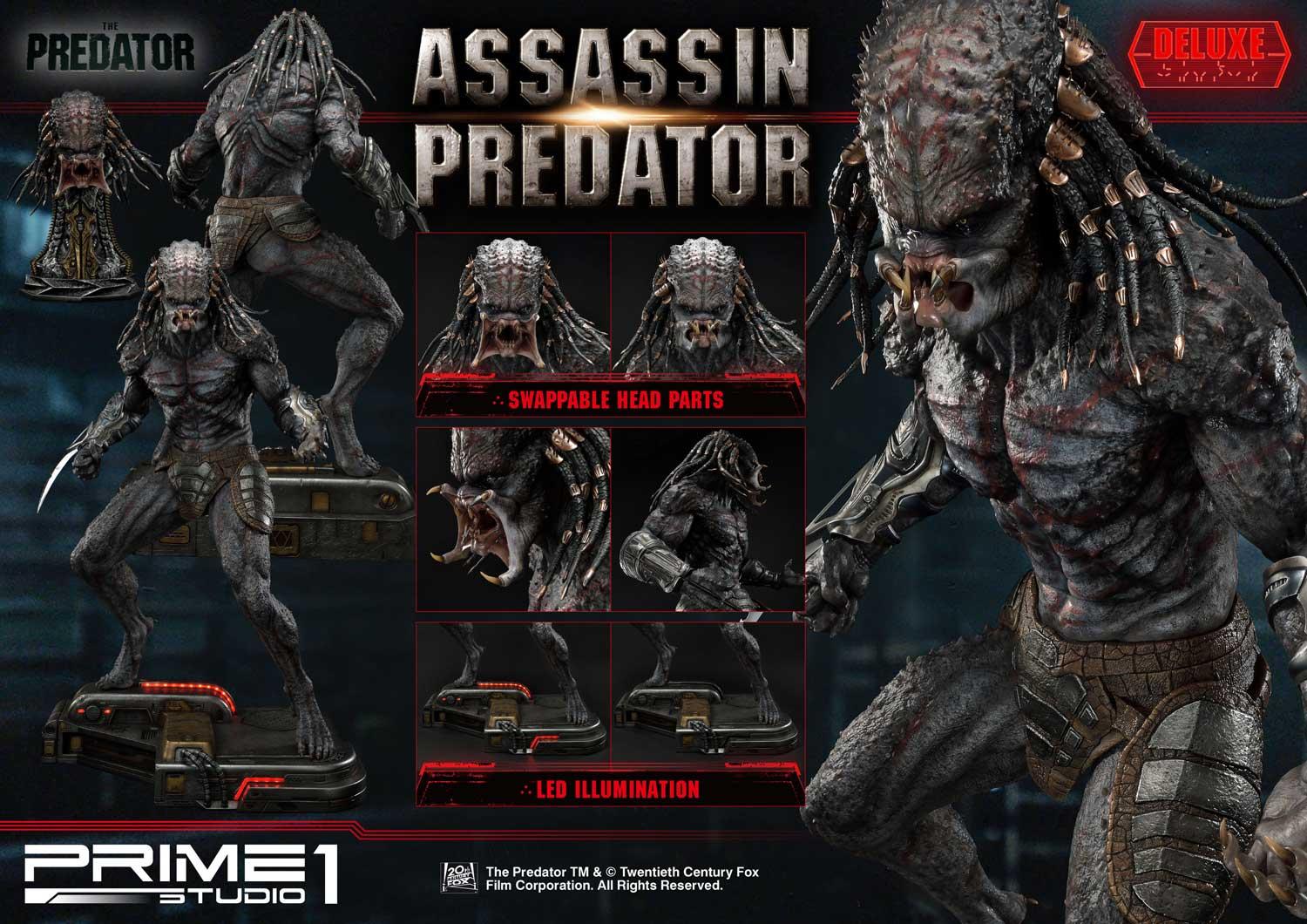 Premium Masterline The Predator (Film) Assassin Predator Deluxe Version ...