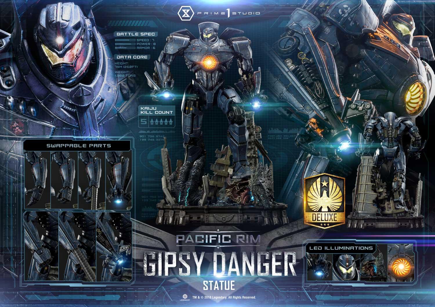 Ultimate Diorama Masterline Pacific Rim Gipsy Danger Deluxe Version ...