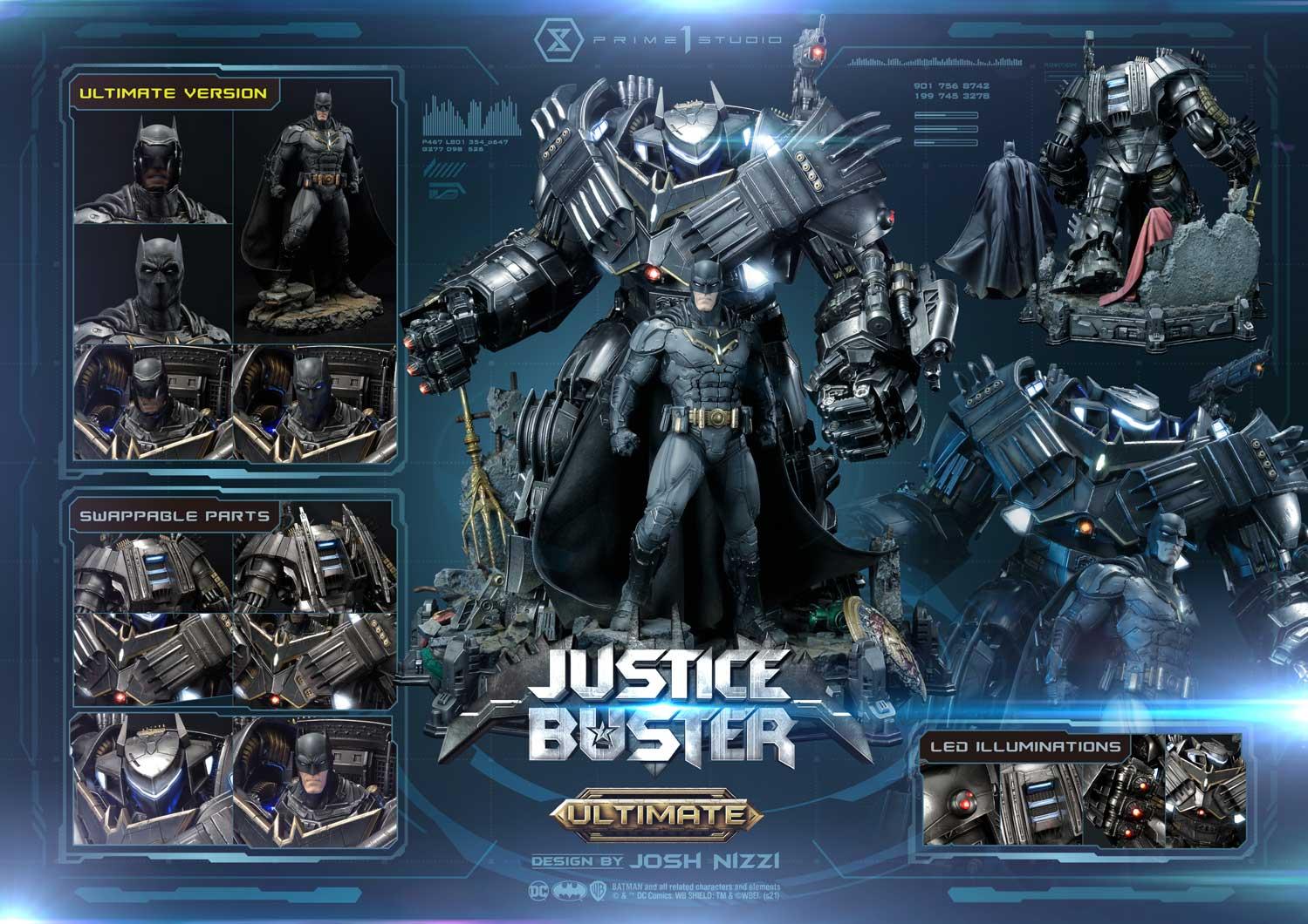 Ultimate Museum Masterline Justice League (Comics) Justice Buster ...