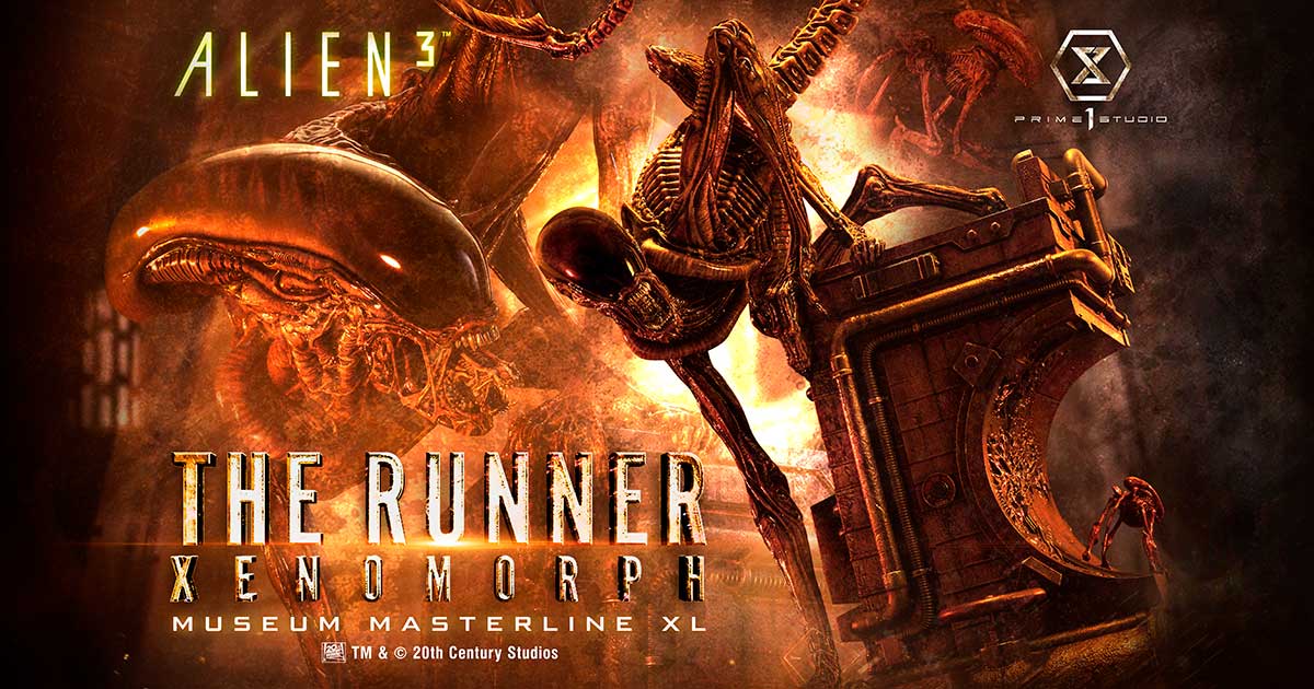 Museum Masterline XL Alien 3 (Film) THE RUNNER XENOMORPH | | Prime 1 Studio