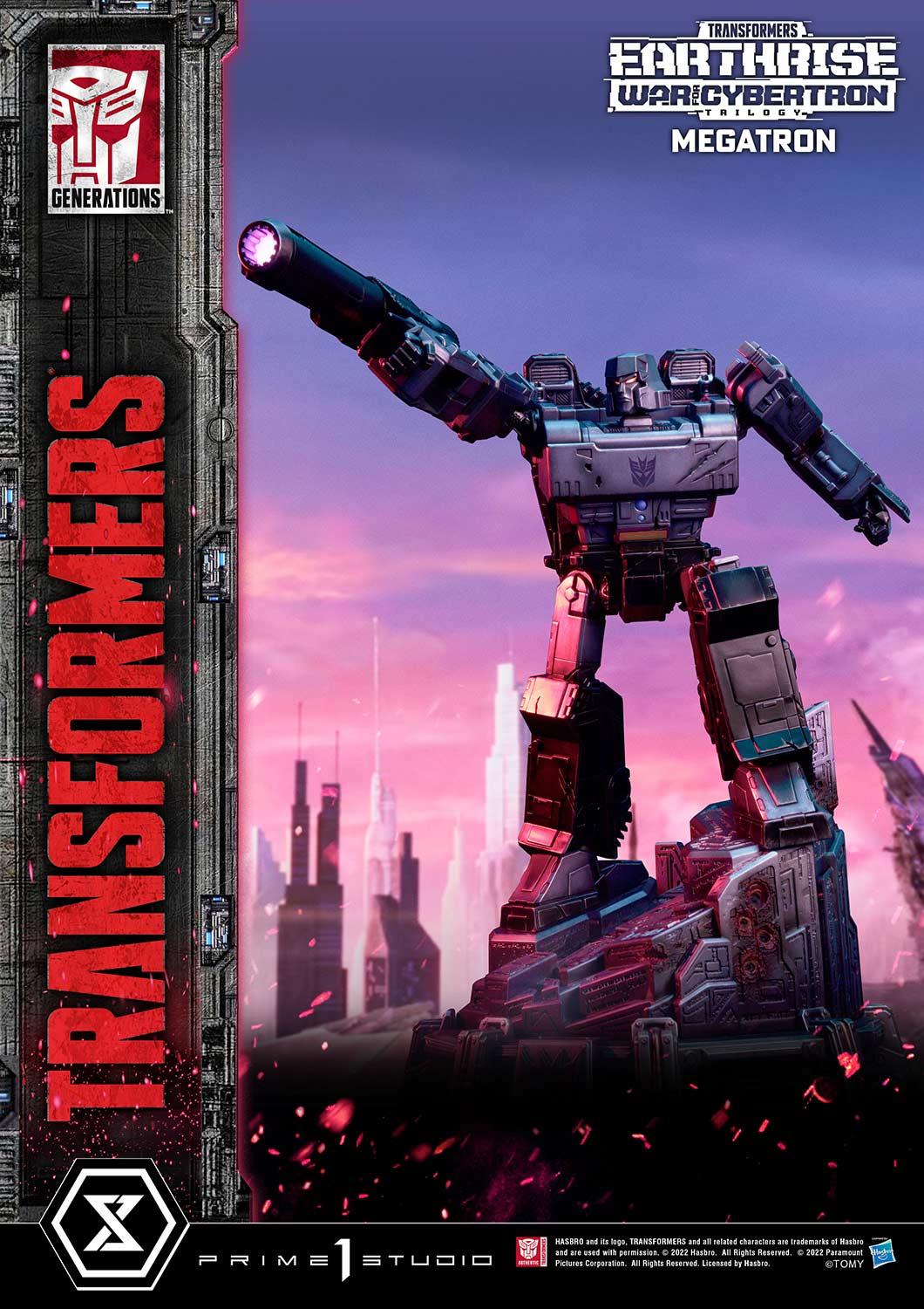 Premium Masterline Transformers: War For Cybertron Megatron | | Prime 1 ...