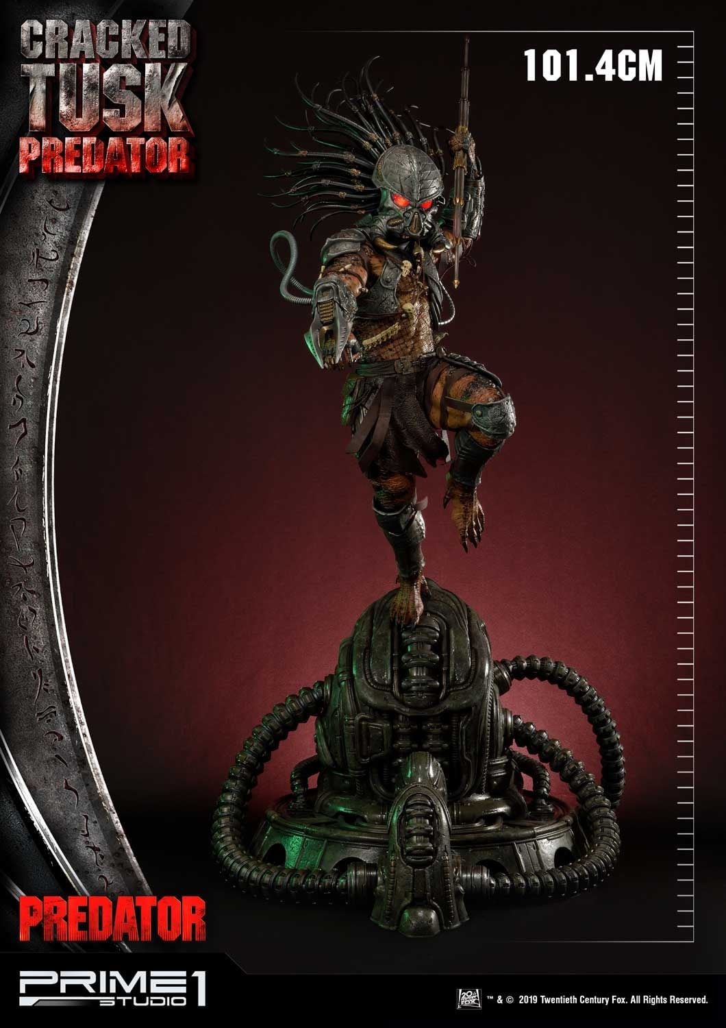Cracked Tusk Predator | Statue | Prime 1 Studio