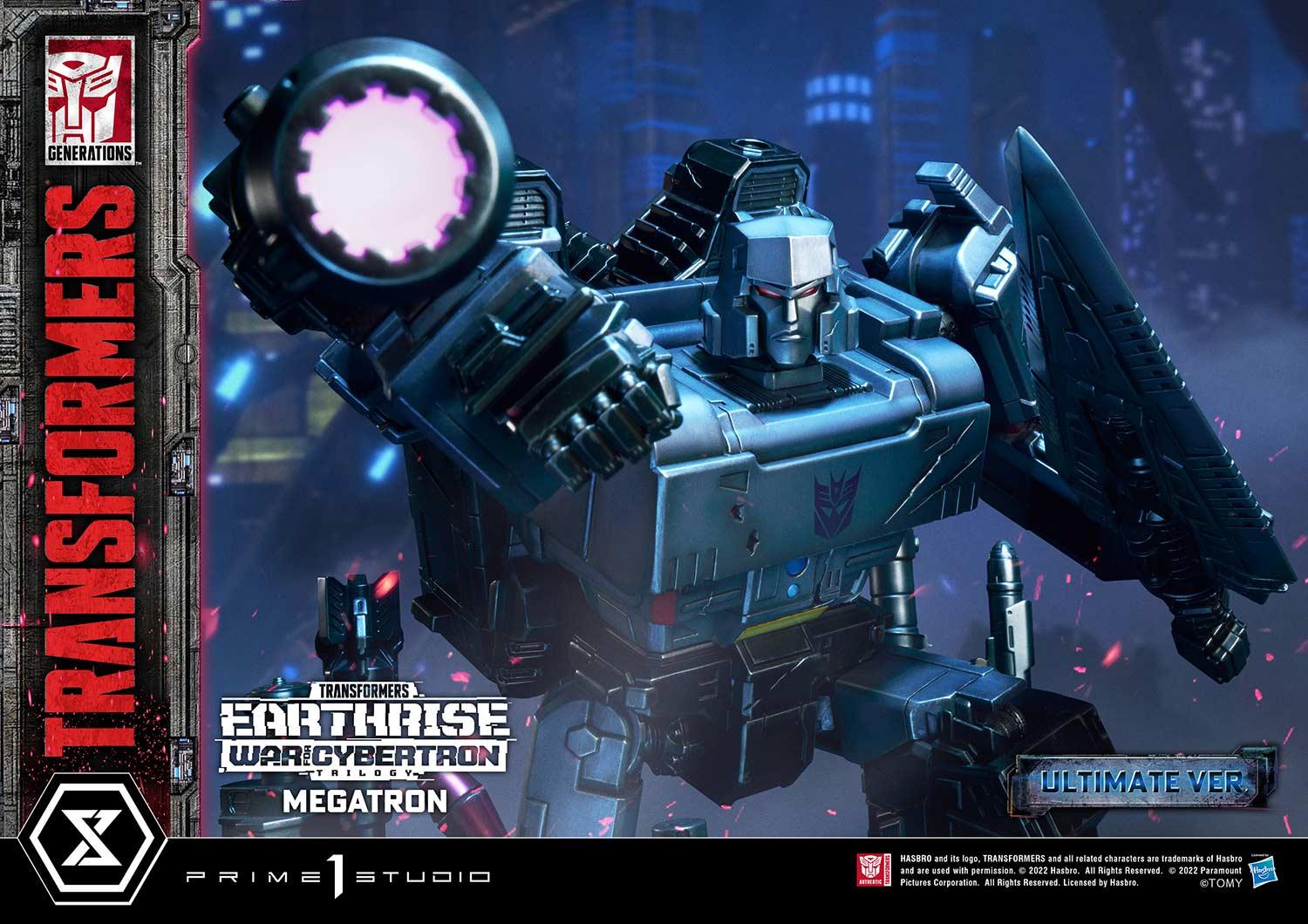 Premium Masterline Transformers: War For Cybertron Megatron Ultimate ...