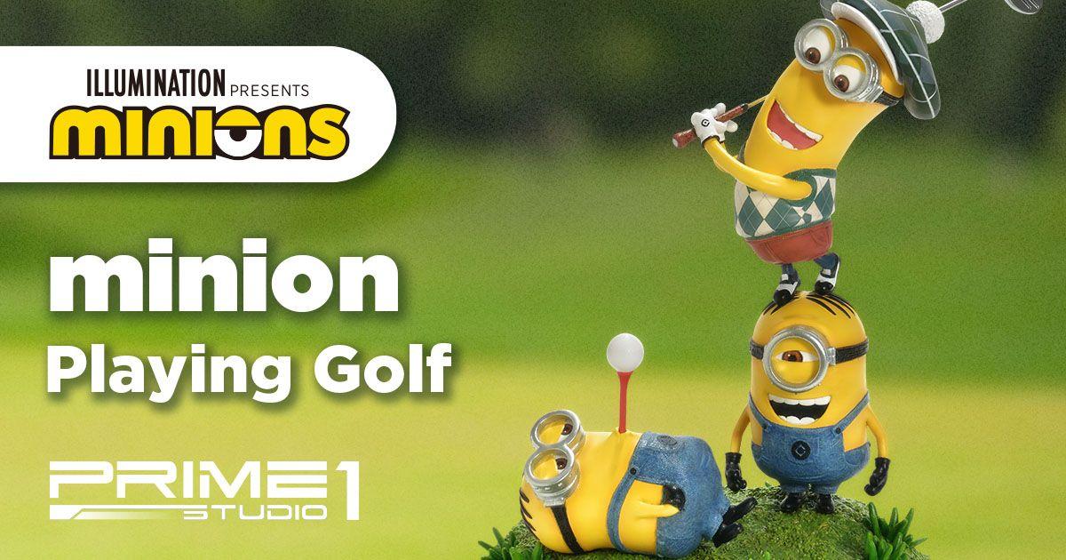 Minion Playing Golf | Statue | Prime 1 Studio
