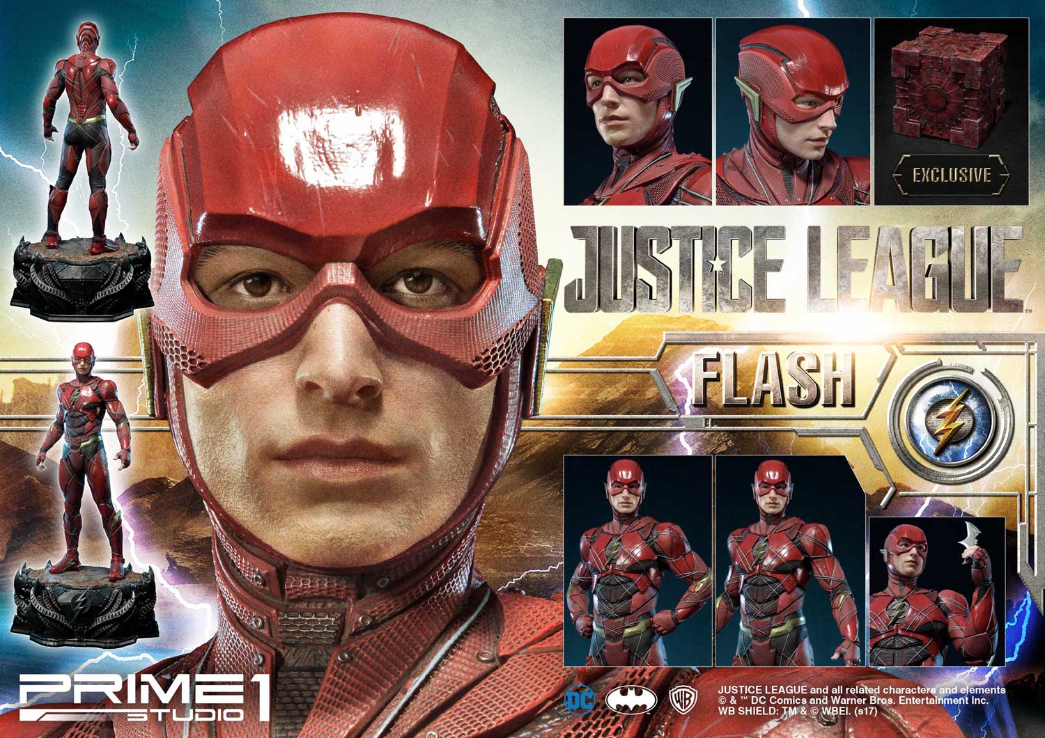 Museum Masterline Justice League (Film) The Flash EX Version | | Prime ...