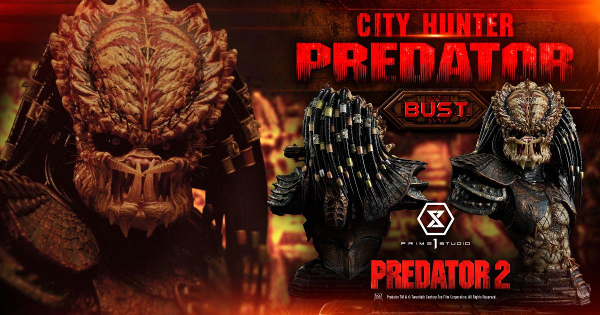 Premium Bust Predator 2 (Film) City Hunter Predator | | Prime 1 Studio
