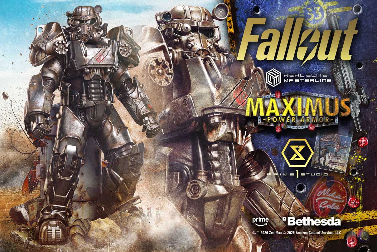 Real Elite Masterline Fallout Maximus Power Armor | STATUE | Prime 1 Studio