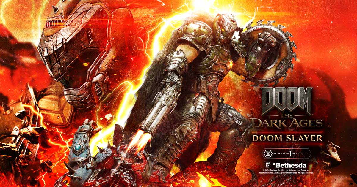 Ultimate Premium Masterline DOOM: The Dark Ages Doom Slayer | STATUE ...