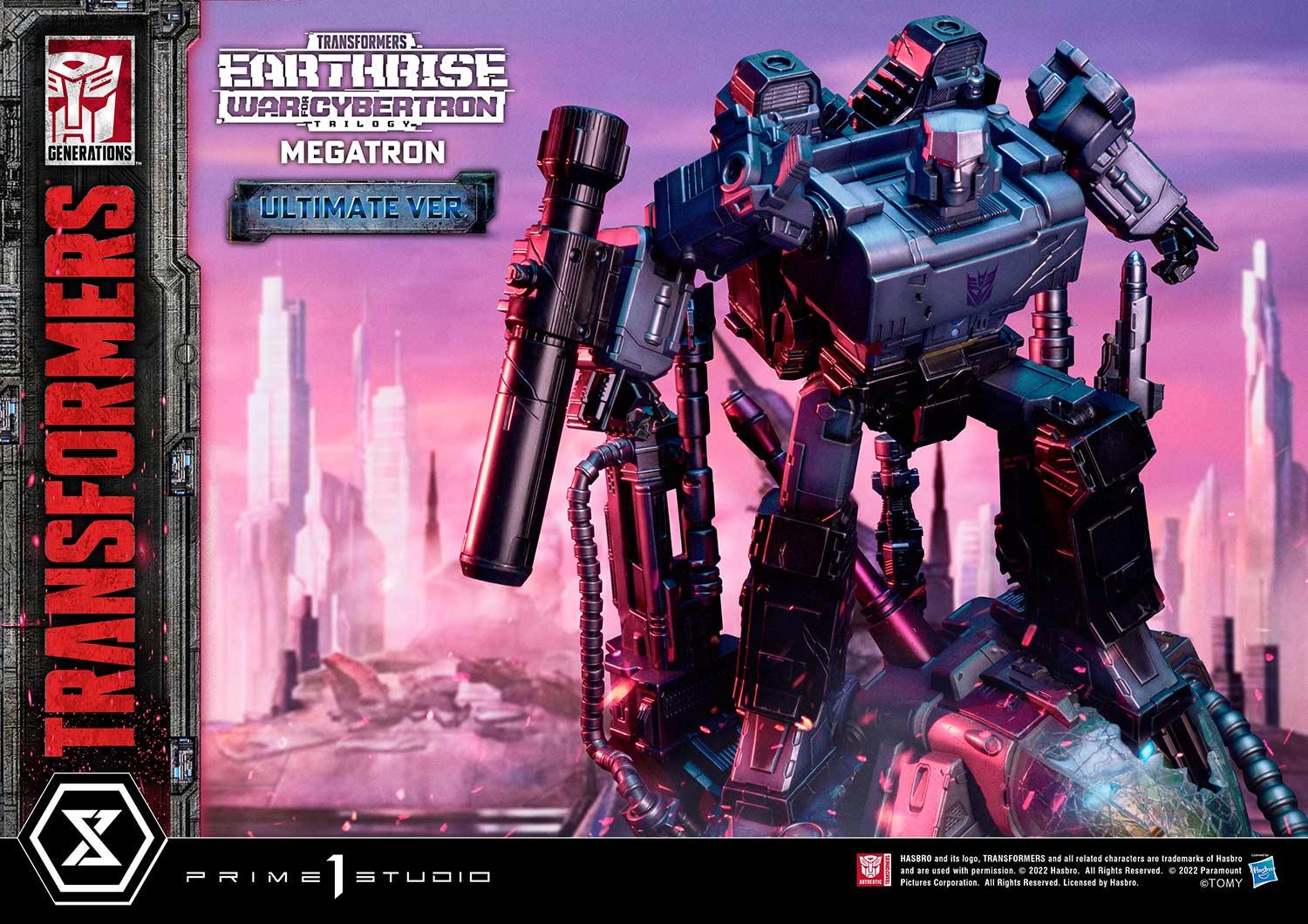 Premium Masterline Transformers: War For Cybertron Megatron Ultimate ...